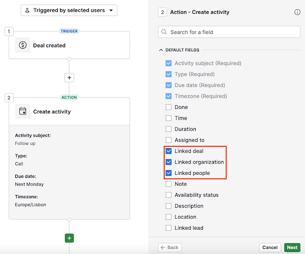 Automations troubleshooting FAQ - Knowledge Base | Pipedrive